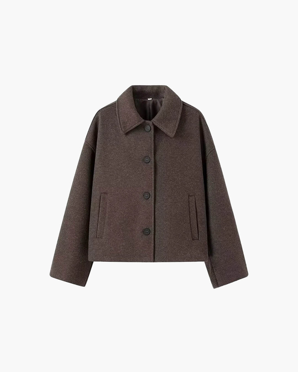 Angelina Buttoned Short Jacket – SOERA